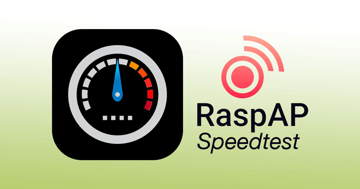RaspAP Speedtest